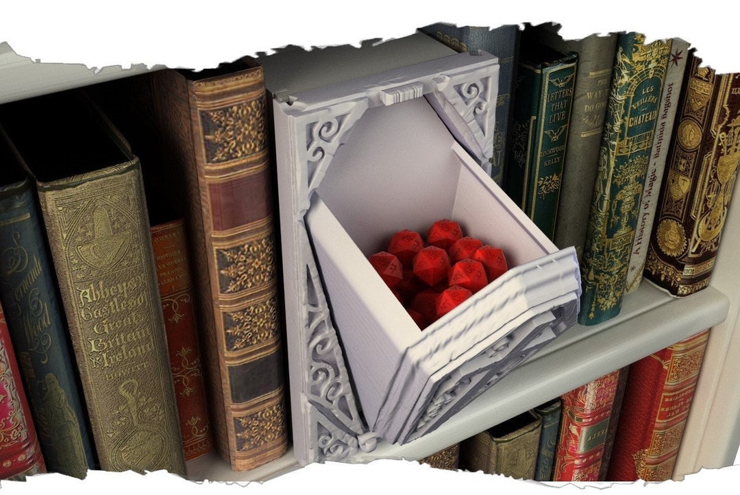Hidden Drawer Gothic Coffin Book Nook - Etsy Canada
