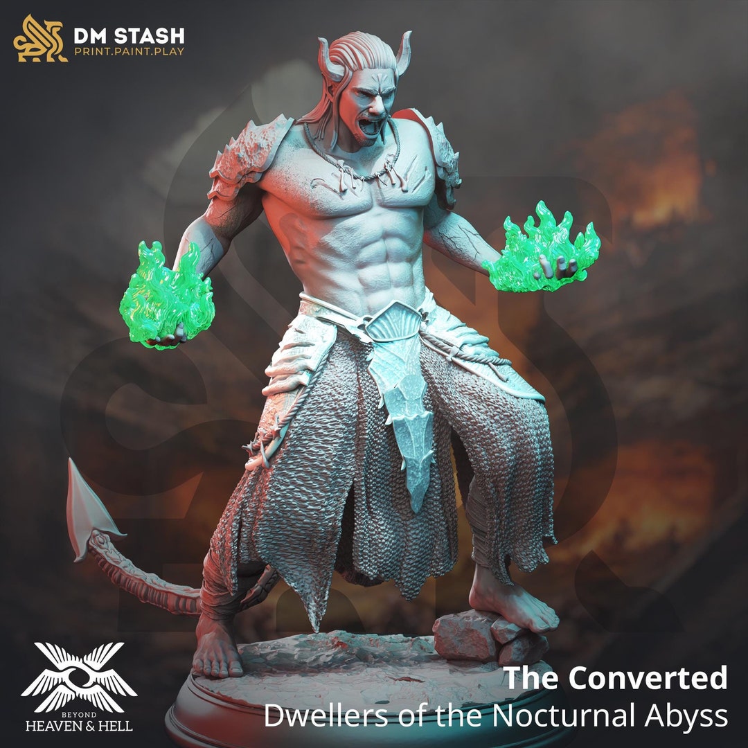 The Converted - Dwellers of the Nocturnal Abyss DM Stash Miniature Mini ...