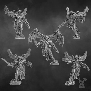 Airborne Witches 10 Unit Build Kit - Unholy Coven Battle Sisters ...