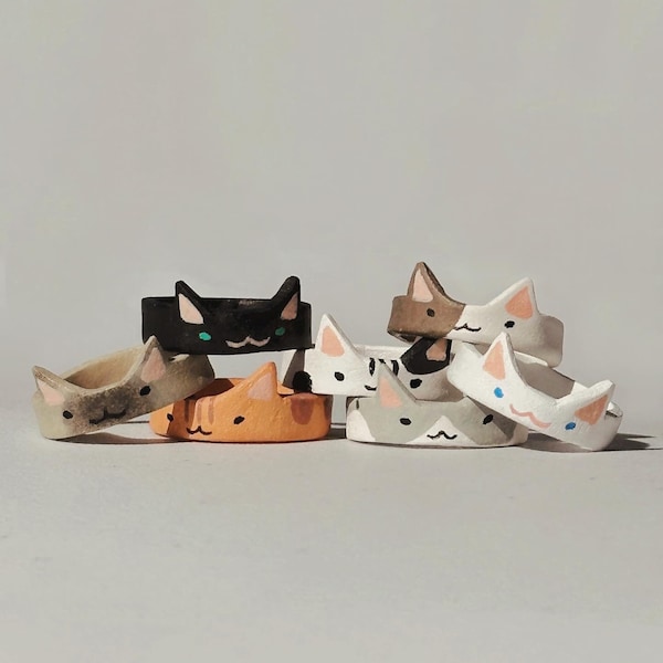 Clay Rings - Etsy