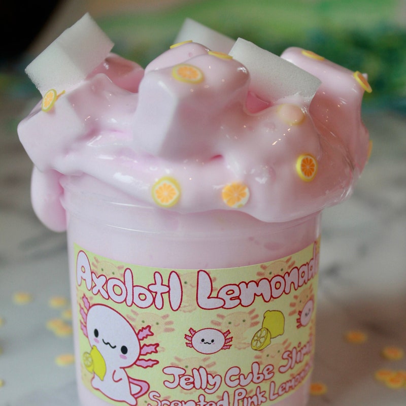 Axolotl Slime - Etsy