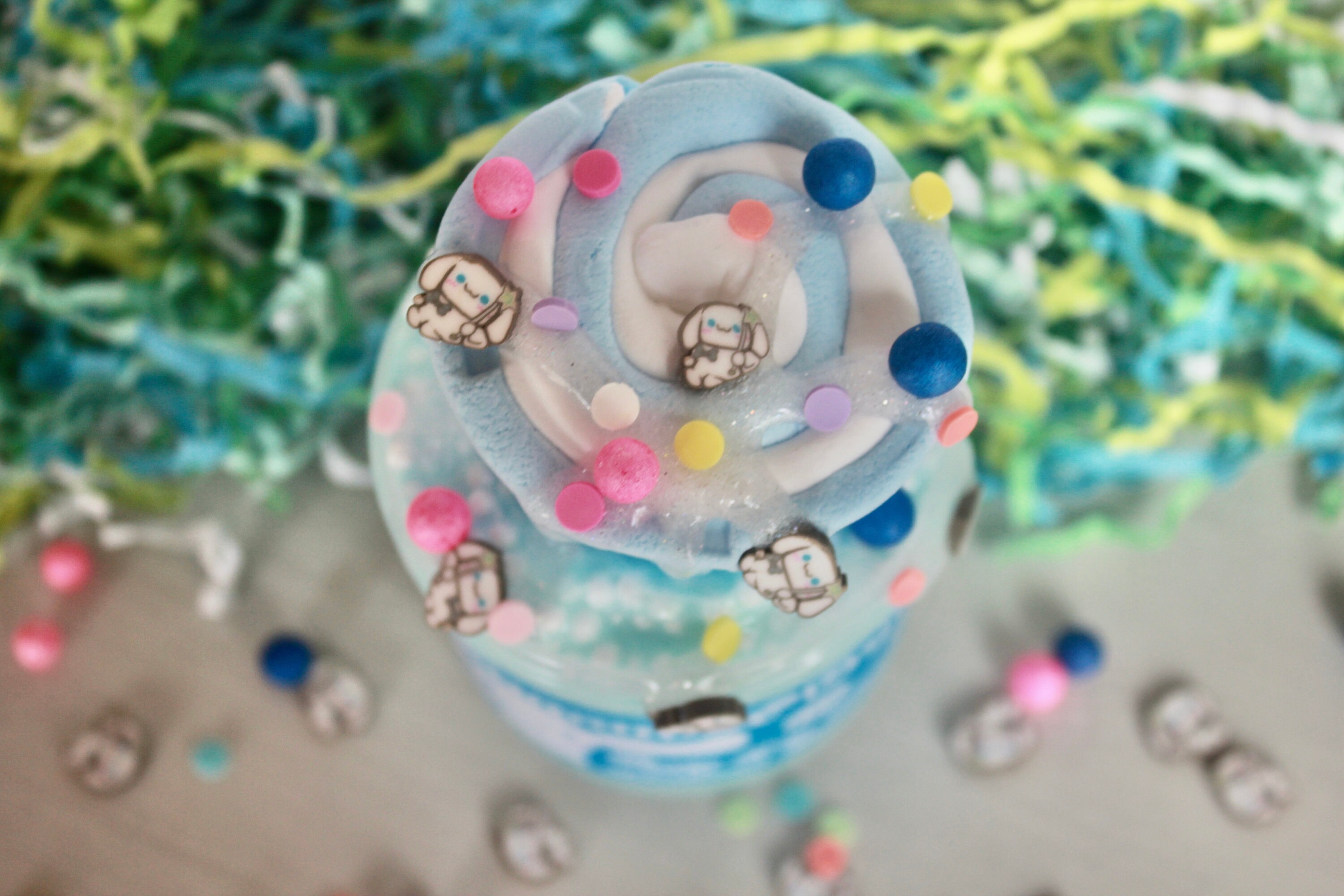 Cinnamon Roll Diy Clay Slime, Cute Diy Clay Slime, Cinnamon Bun Slime ...