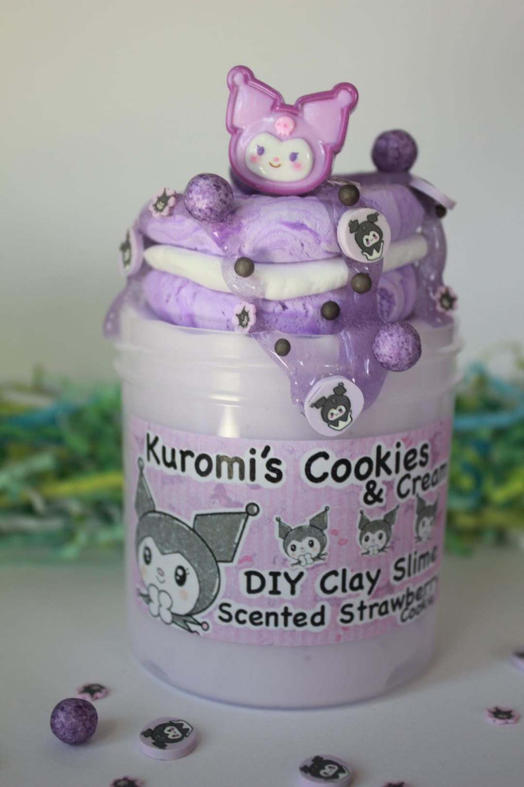 Bad Bunny Diy Clay Slime, Cute Diy Clay Slime, Cookie Diy Clay Slime ...