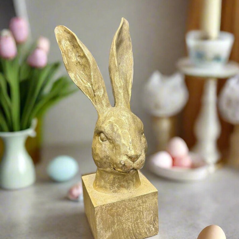 Rabbit Bust - Etsy