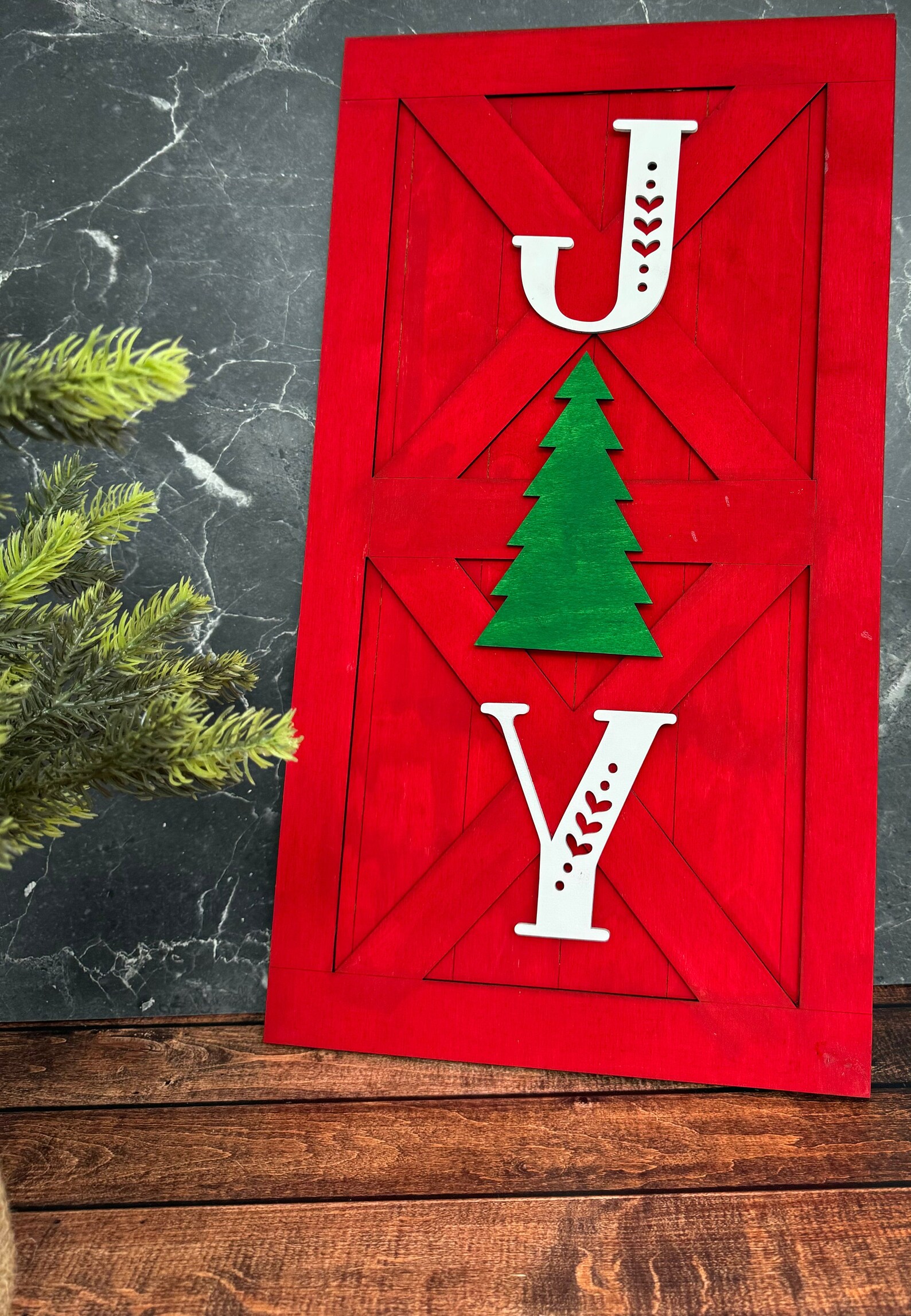 Joy Barn Door Sign - Etsy