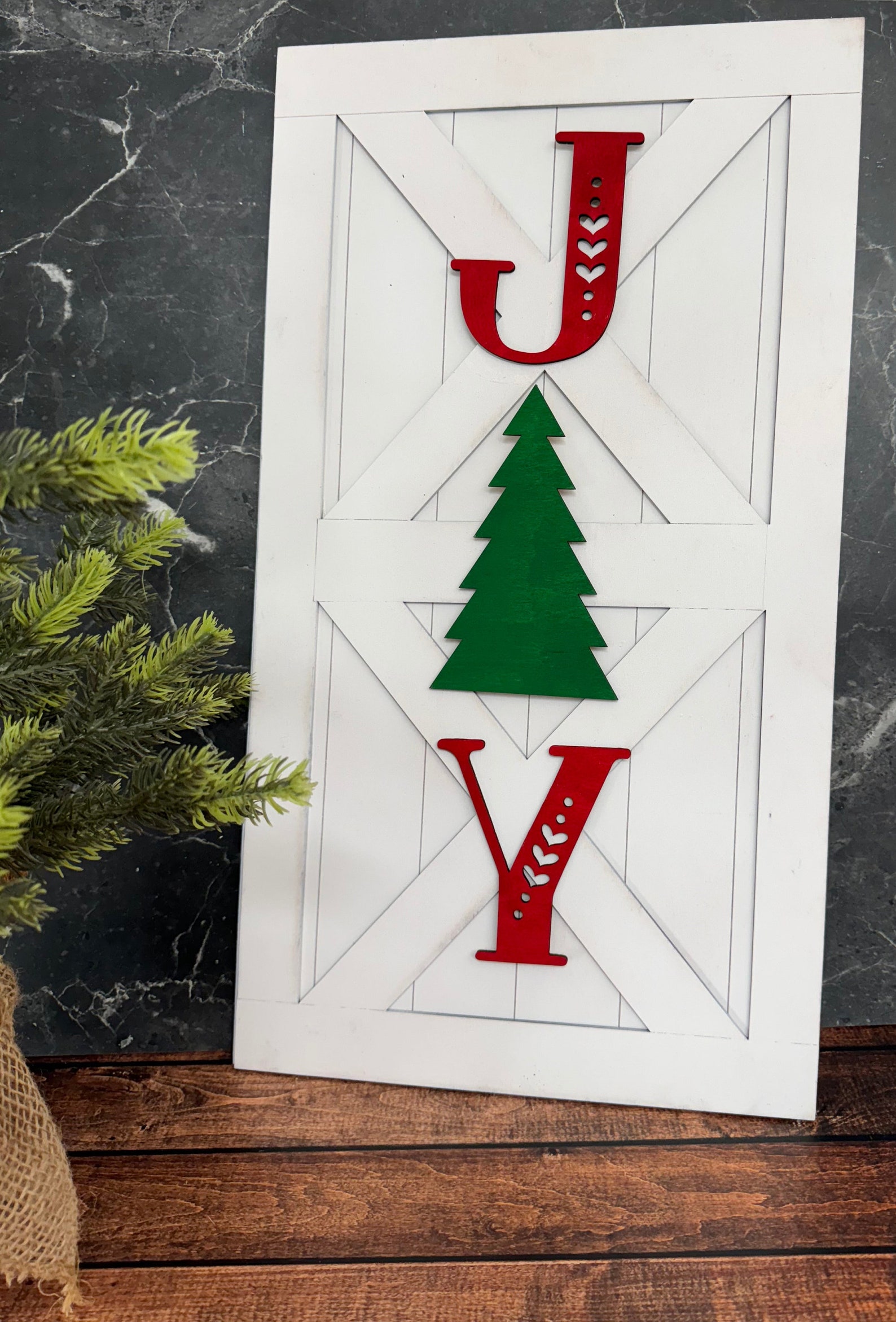 Joy Barn Door Sign - Etsy