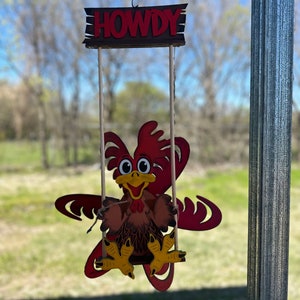 Rooster Wind Spinner | Outdoor Farm Wind Spinner | Cockadoodledoo ...