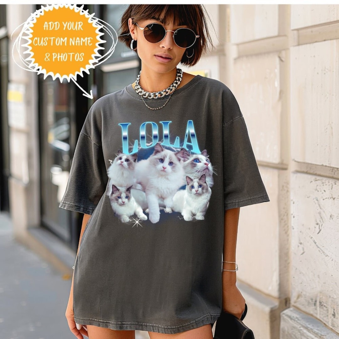 Custom Bootleg Rap Tee, Custom Pet Shirt, 90s Vintage Bootleg Tshirt ...