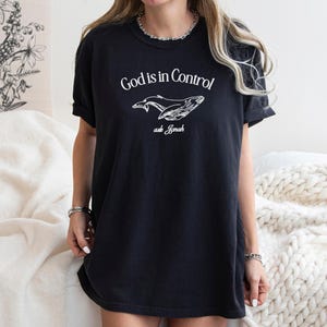 God is in Control Christian Shirt Jesus Gift Jesus Shirt Religious Gift ...