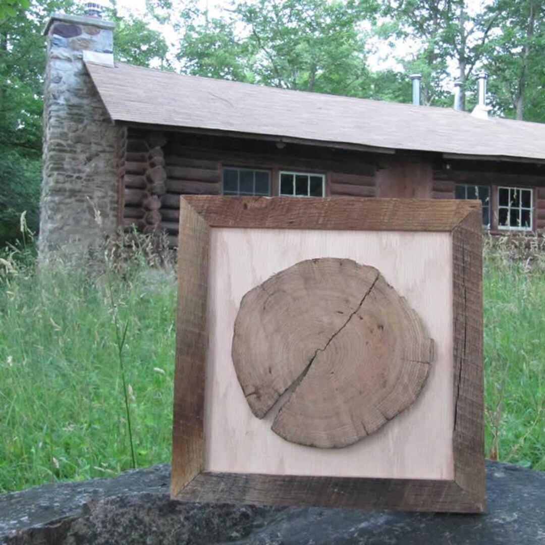 Camp Crystal Lake Log Slice "main Cabin" - Friday the 13th - Original ...