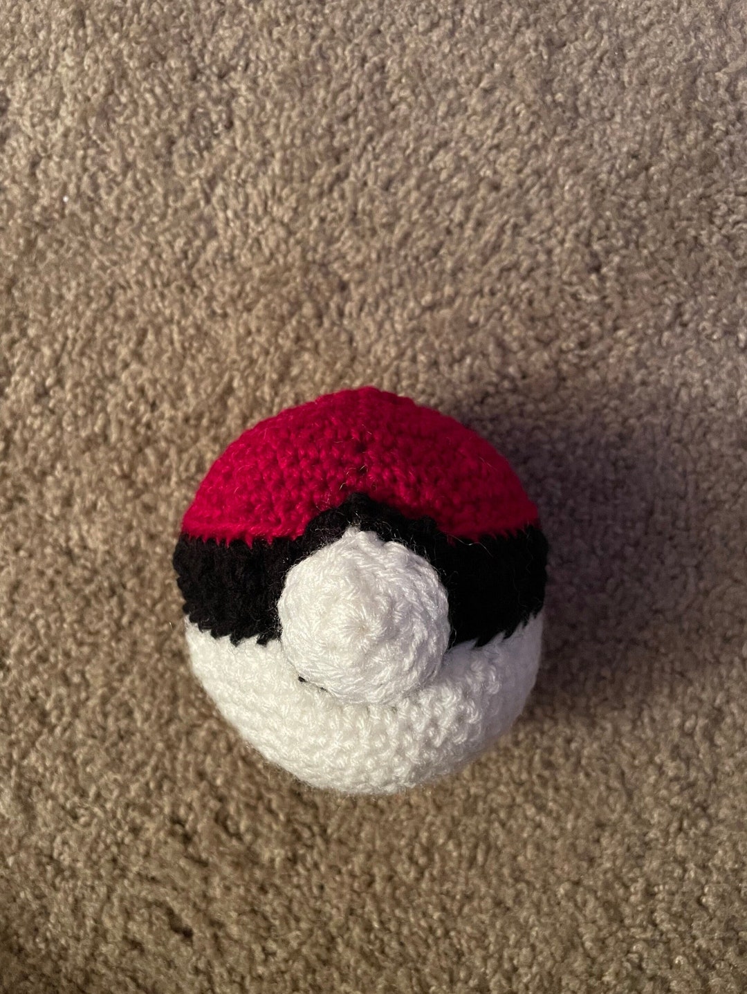 Pokéball Plushie - Etsy