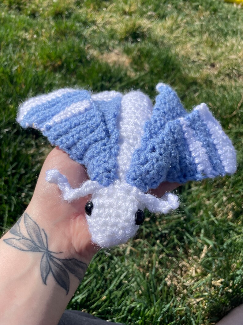 Crocheted Mothra - Etsy