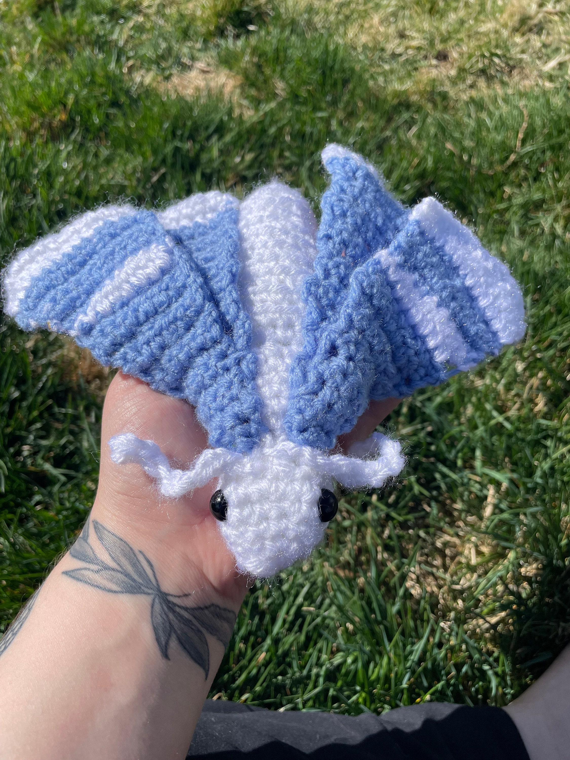 Crocheted Mothra - Etsy