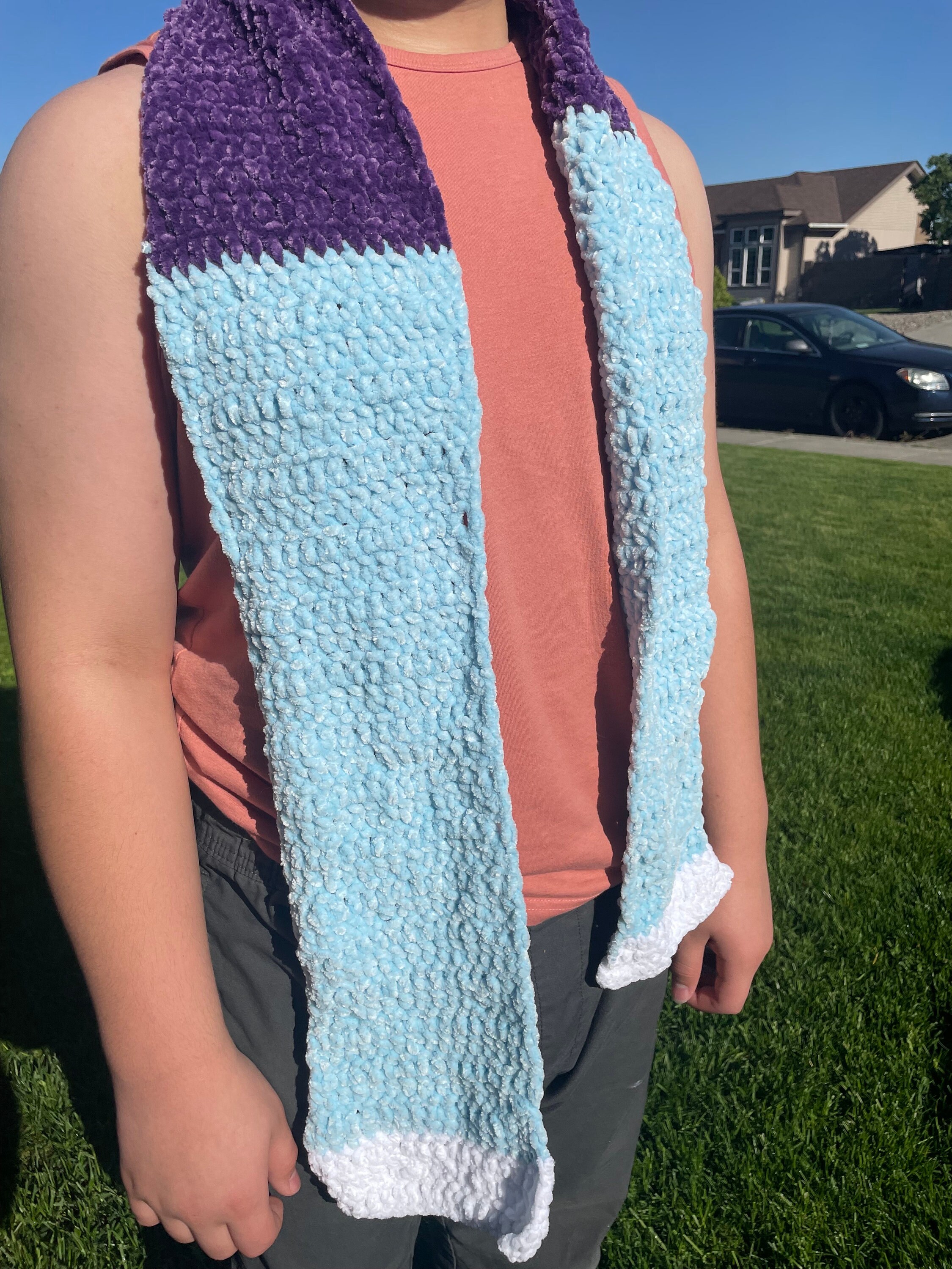 Velvet Scarf - Etsy