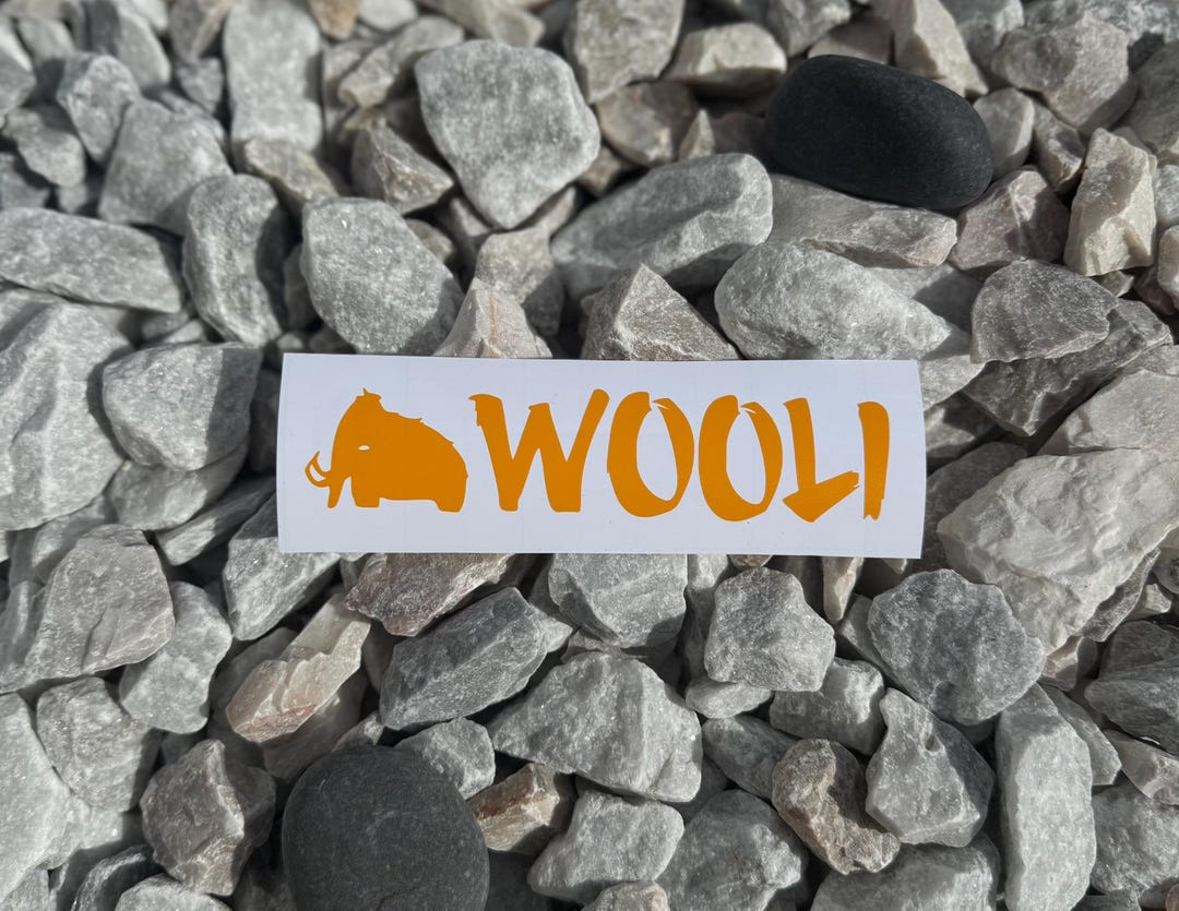 Wooli Car Vinyl Decal - Etsy