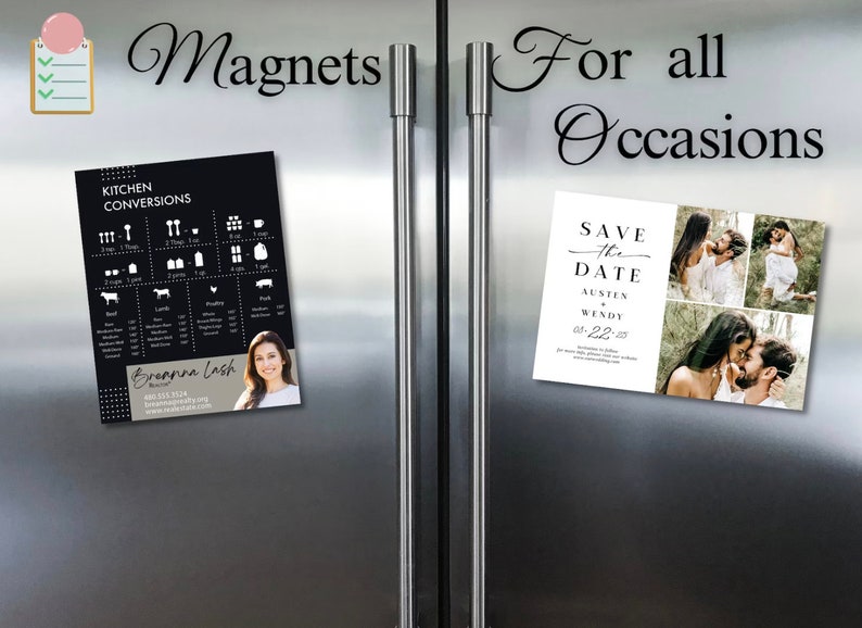 Custom Magnets, Kitchen Conversions, Save the Date, Customer or ...