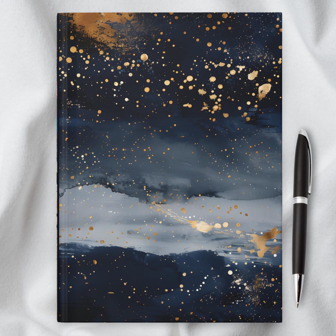 Abstract Night Sky Journal: Astrology Diary, Bookish Gift - Etsy