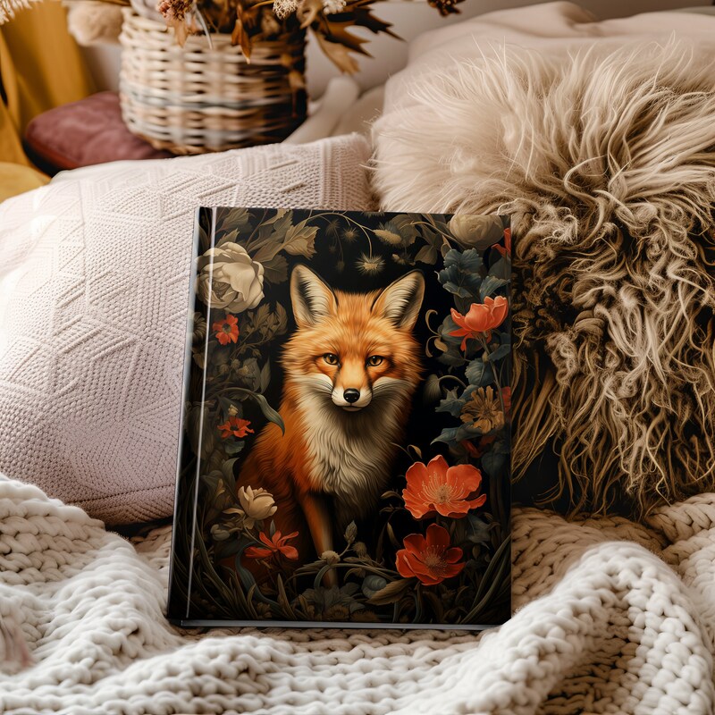 Fox Notebook - Etsy