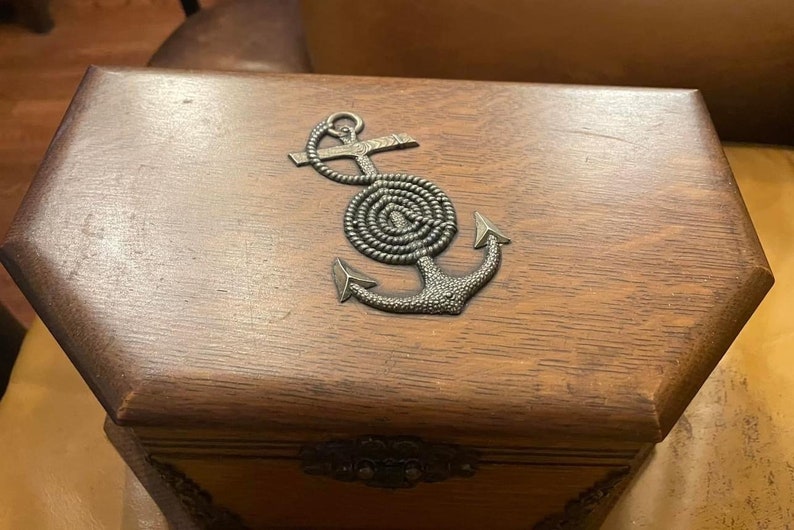 Rare Find Antique Wooden Sailors Chest - Etsy