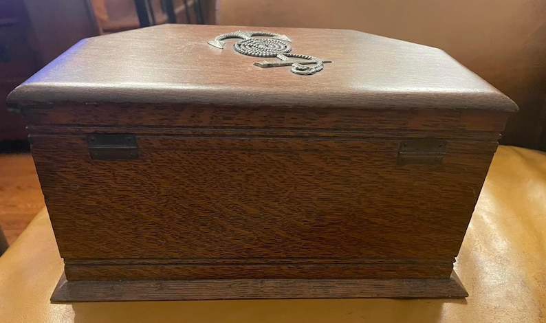 Rare Find Antique Wooden Sailors Chest - Etsy