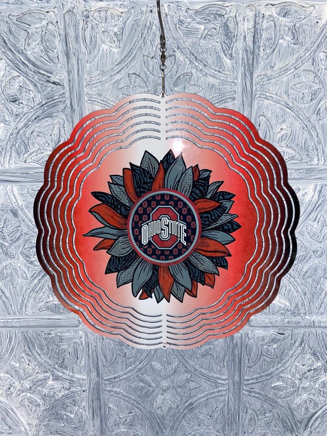 Ohio State Wind Spinner - Etsy