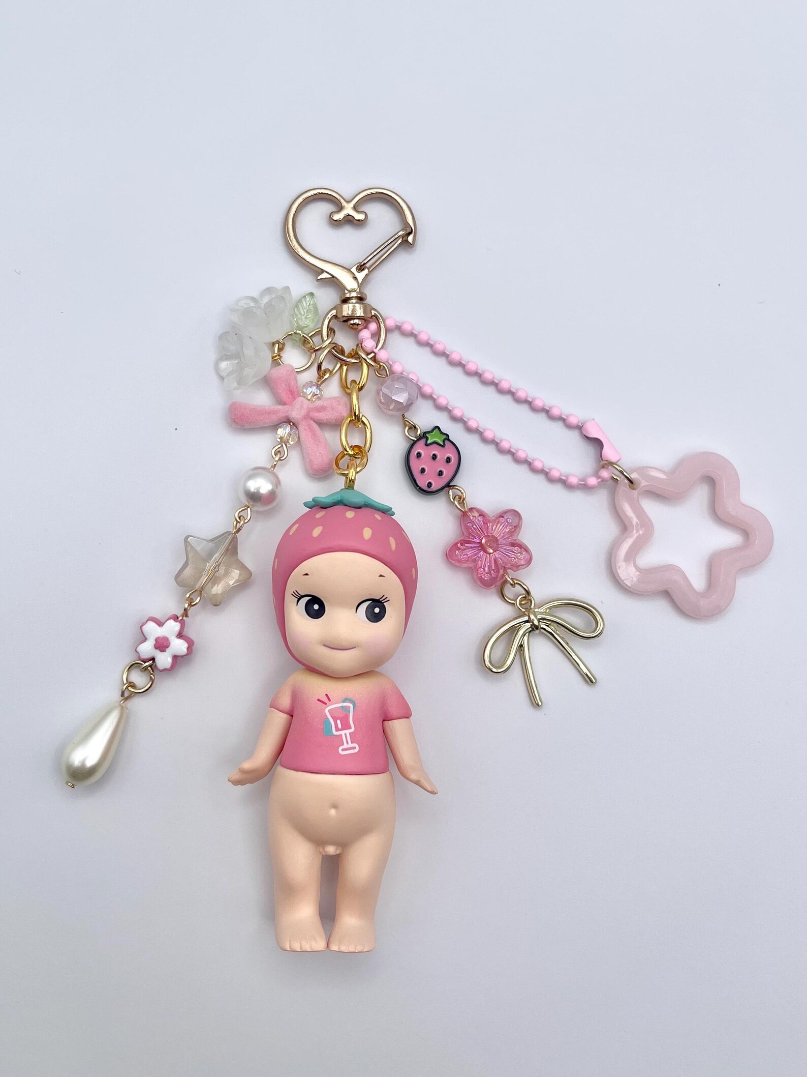 Sonny Angel Refreshing Cold Drinks Keychain: Beaded Bag Charm, Y2K ...