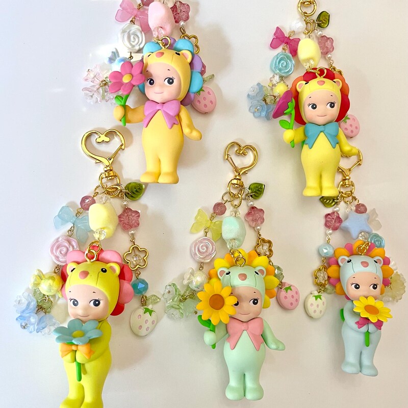 Sonny Angel Keychain With Gems - Etsy