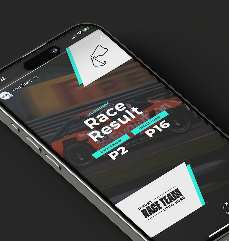 Motorsport Social Media Template Professionally Designed Perfect for ...