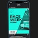 RACE WEEK Motorsport Social Media Photoshop Template – Perfect for Race ...