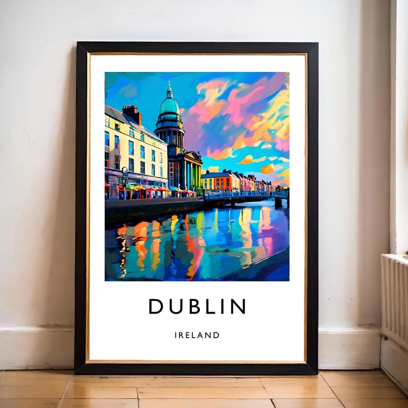 Dublin Poster - Etsy UK