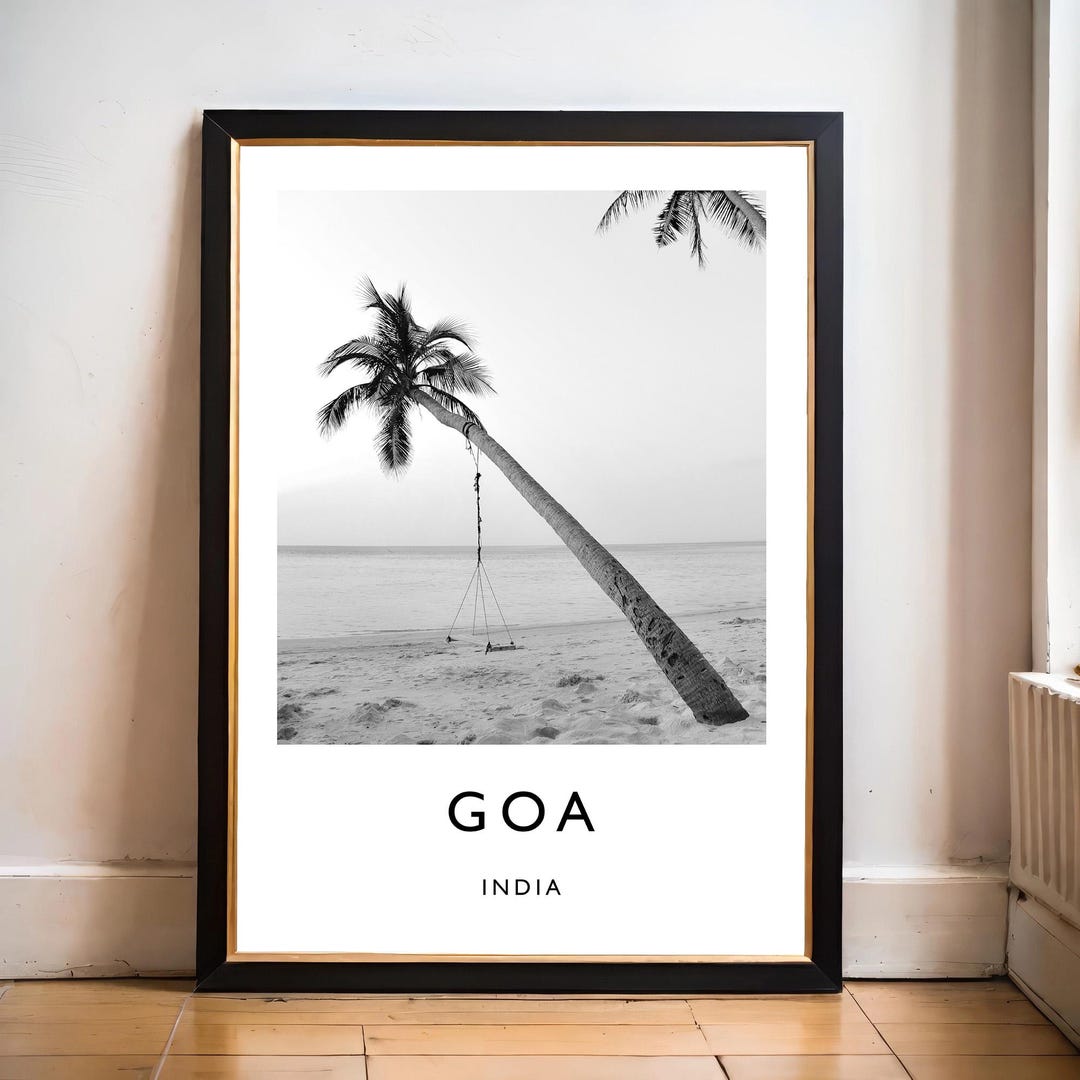 Goa Travel Print, Goa Travel Poster, Asia Print, Travel Art, Traveler ...