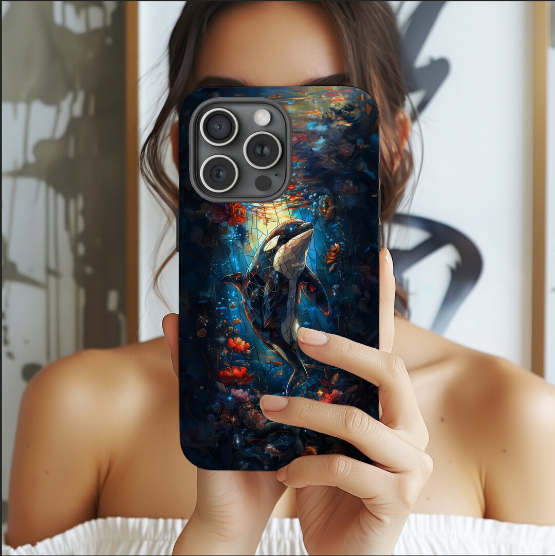 Orca Phone Case Tough Cases for iPhone Samsung Galaxy Google Pixel LG ...