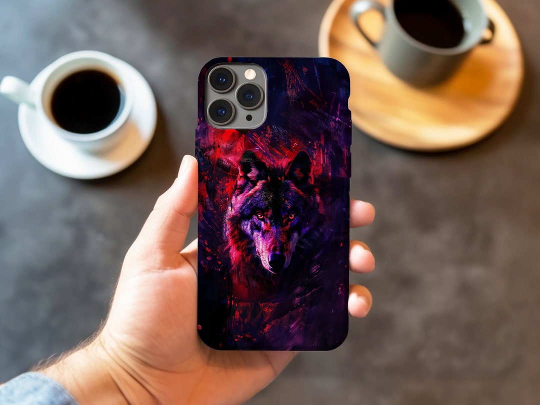 Wolf Phone Case Tough Case iPhone Samsung Galaxy Google Pixel Phone ...