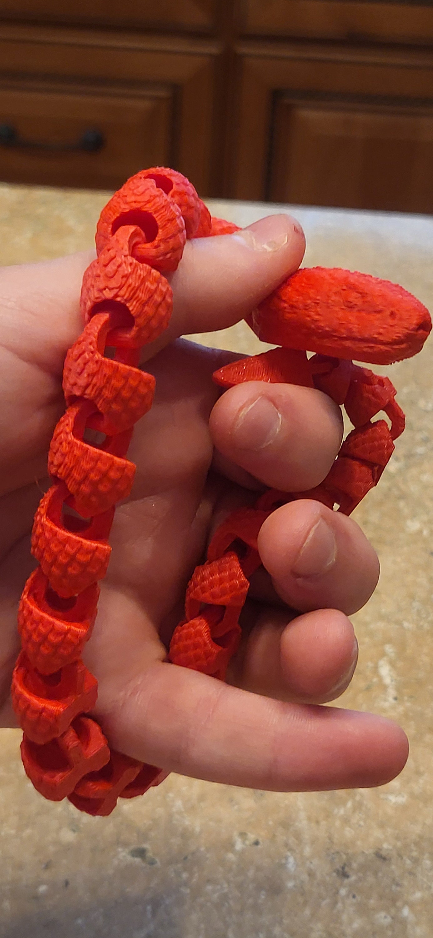 Snake, Snakes, 3d, 3D, Printed, Animal, Reptile, PLA, Plastic, Desktop ...