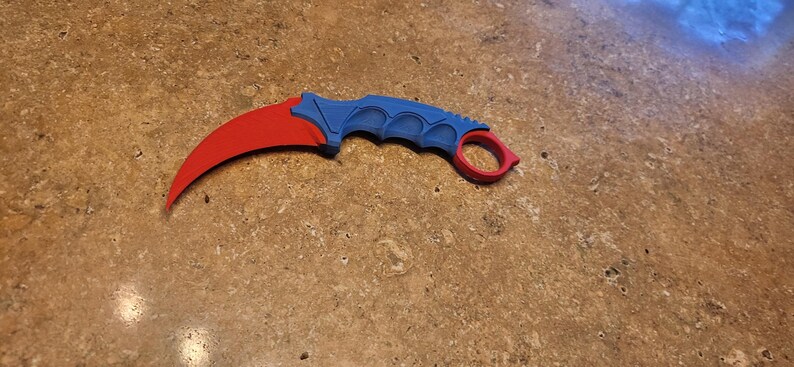 Karambit, Knife, 3d Printed, 3D, Print, Prints, Cool, Gifts, Fidget ...