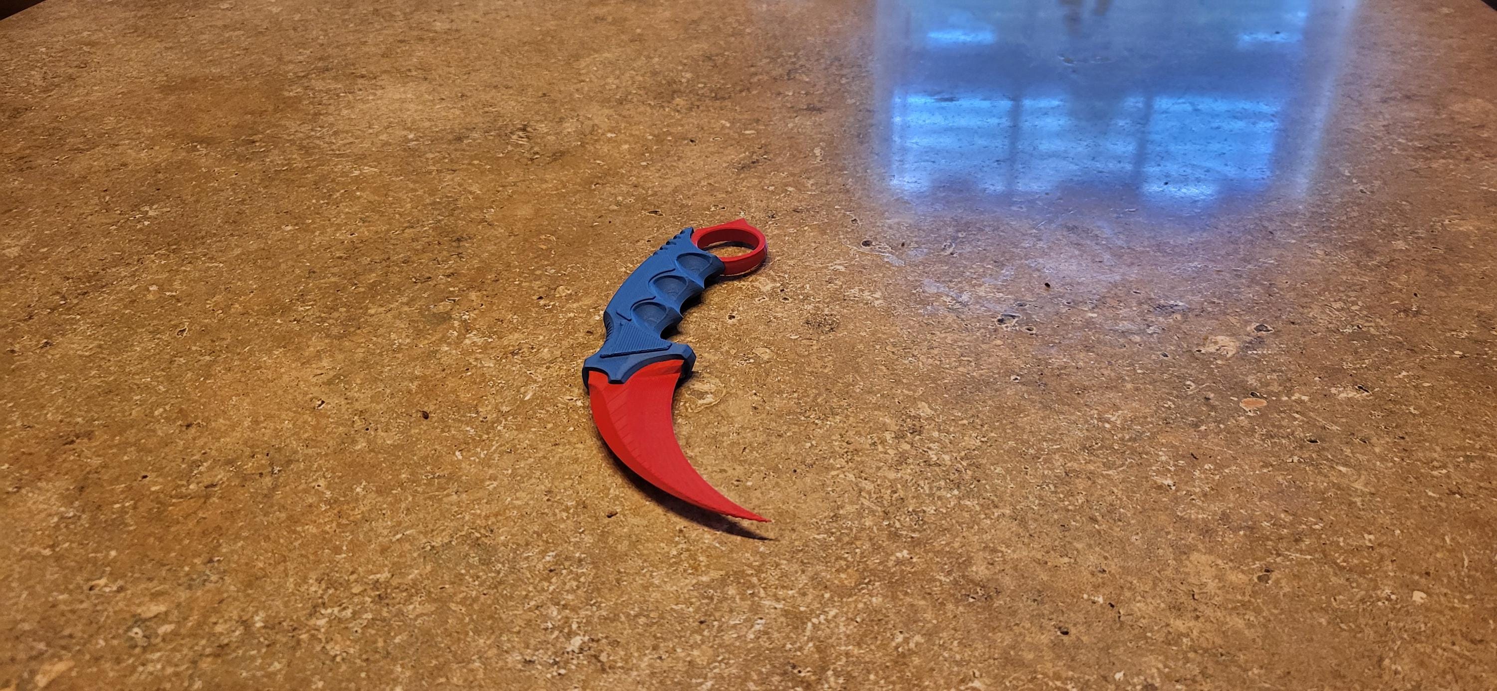 Karambit, Knife, 3d Printed, 3D, Print, Prints, Cool, Gifts, Fidget ...