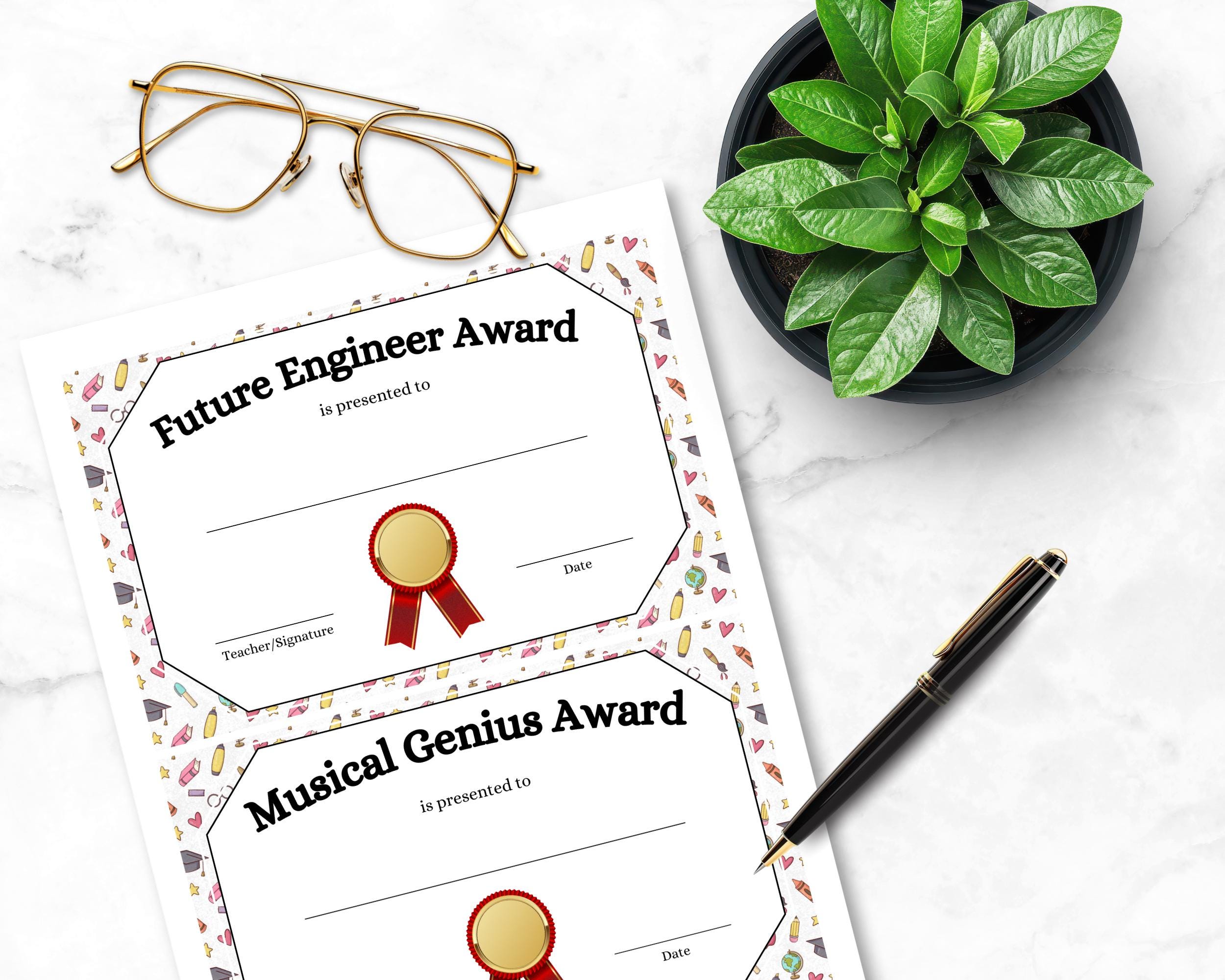 Printable End of the Year Class Awards, Last Day of School Certificates ...