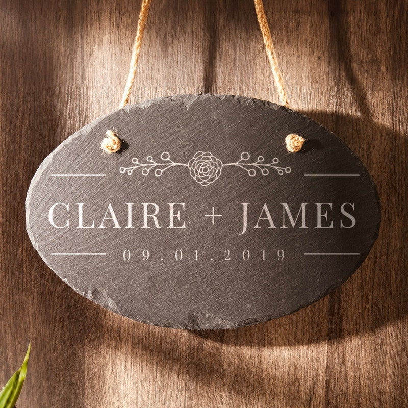 Slate Welcome Sign - Etsy