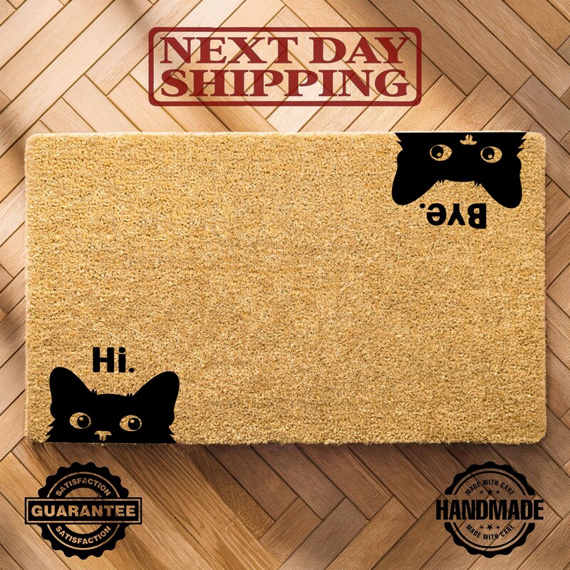Cat Doormat - Etsy
