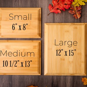 Custom Bible Verse Bamboo Plaque, Inspirational Quote Wooden Plaque ...