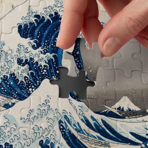 Hokusai's Under the Wave off Kanagawa Puzzle - 120, 252, 500-piece ...