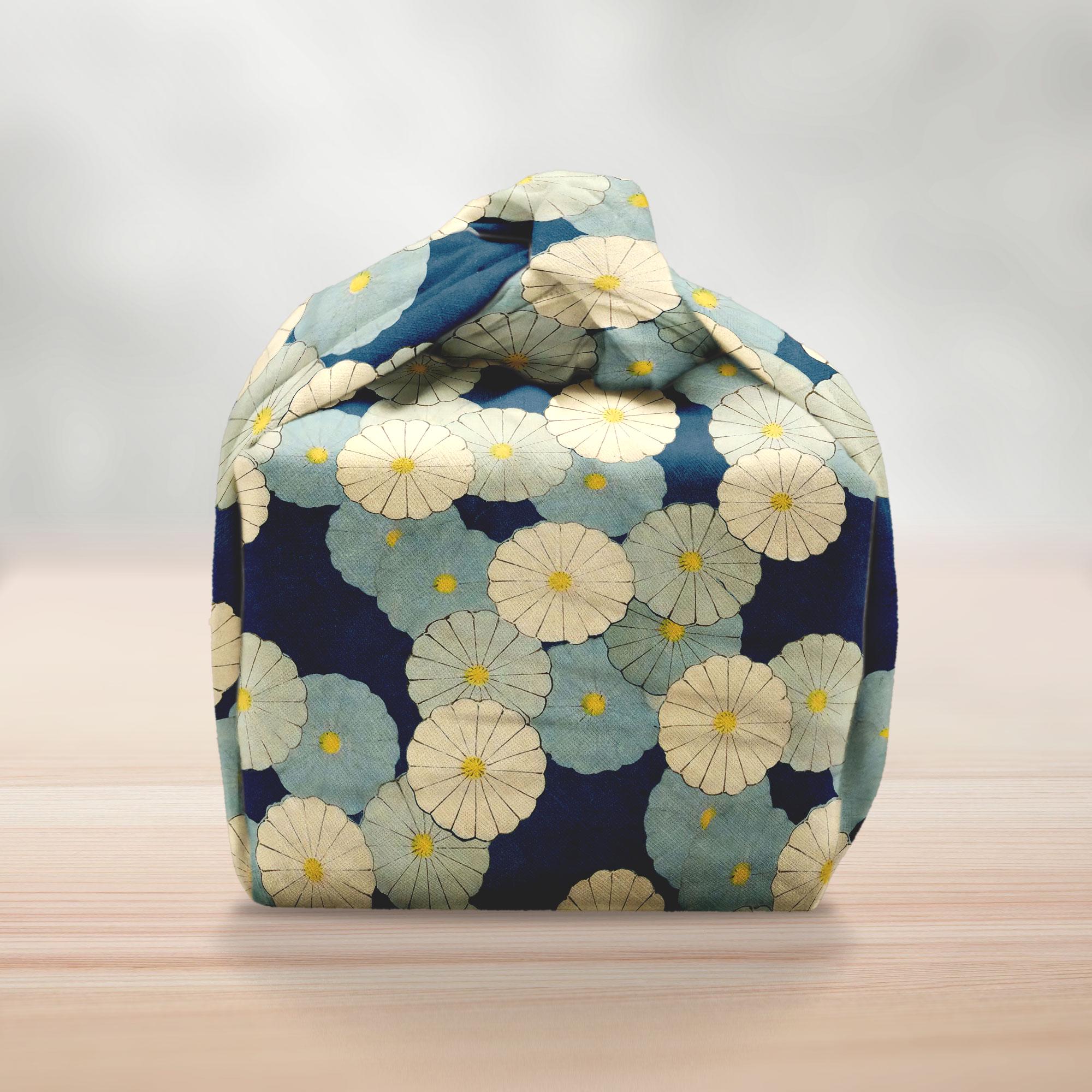 Flower Parasols Furoshiki Gift Wrapping – Vintage Shin-bijutsukai ...