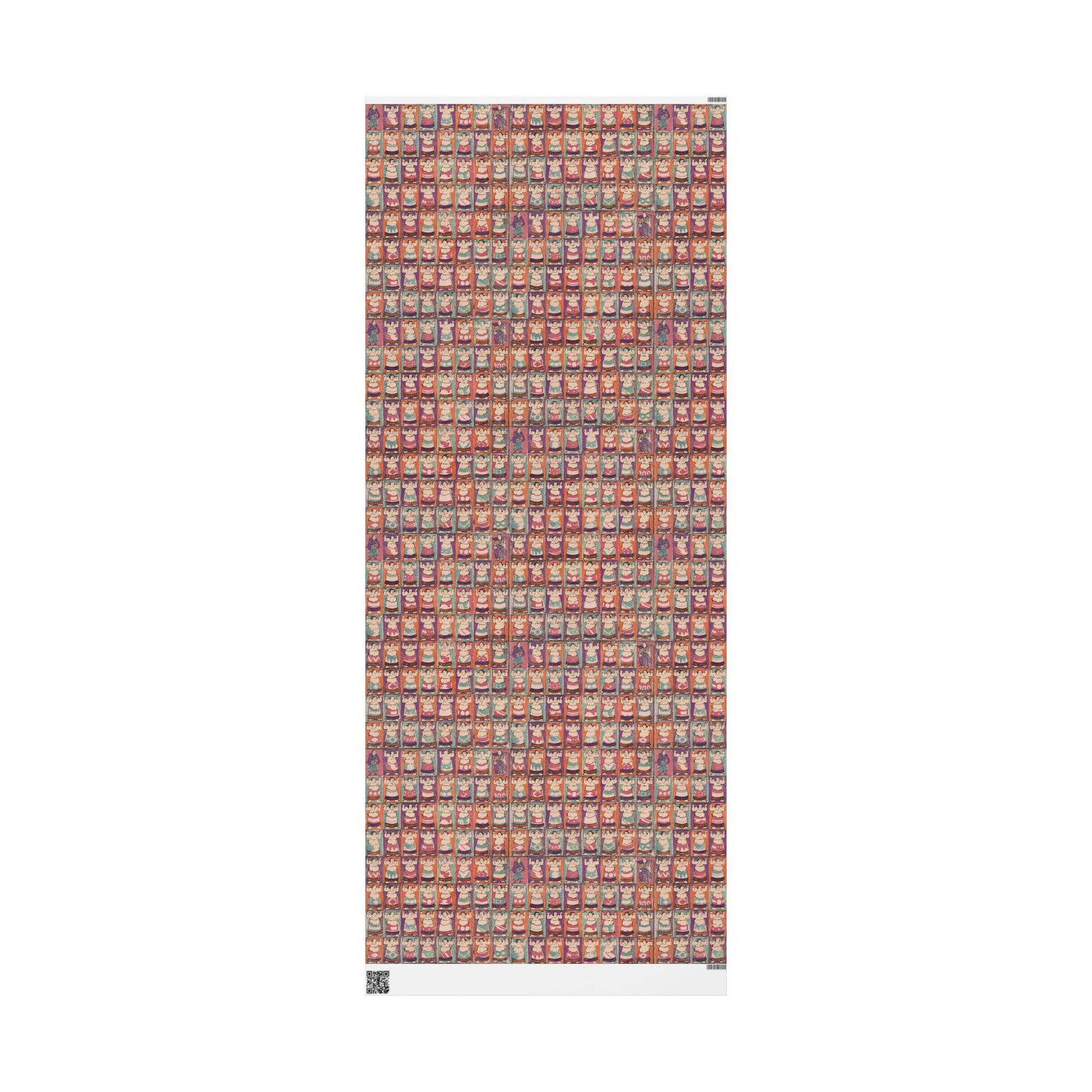Sumo Wrestlers Wrapping Paper - Vintage Tagawa Yoshikazu Woodblock ...