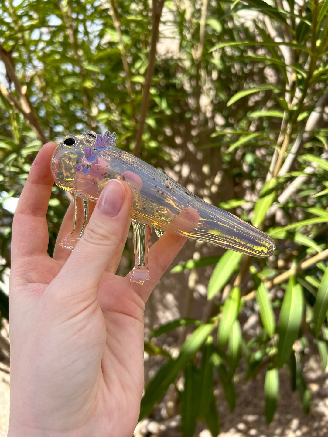Axolotl Hand Pipe, Girly Handmade Pipe, Pink Pipe, Fruit Hand Pipe ...
