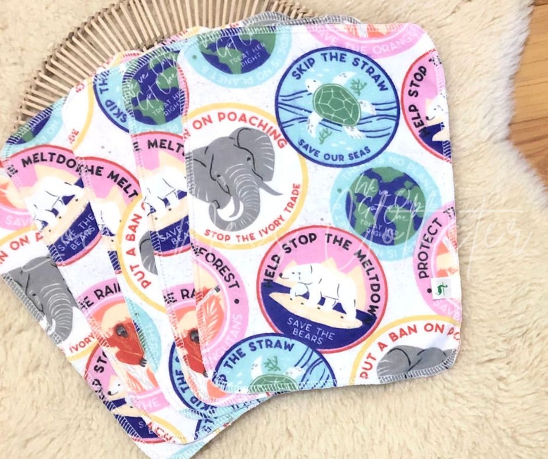 Earth Day "paperless" Towels 5-pack | Paper Towel Replacement ...