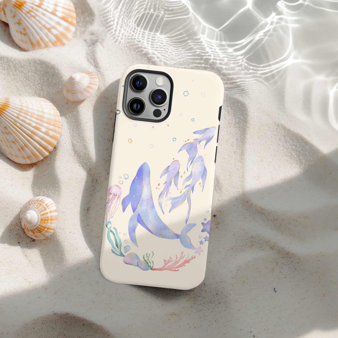 Whale Shark Phone Case Fish Phone Case Jellyfish Seashell Aesthetic ...