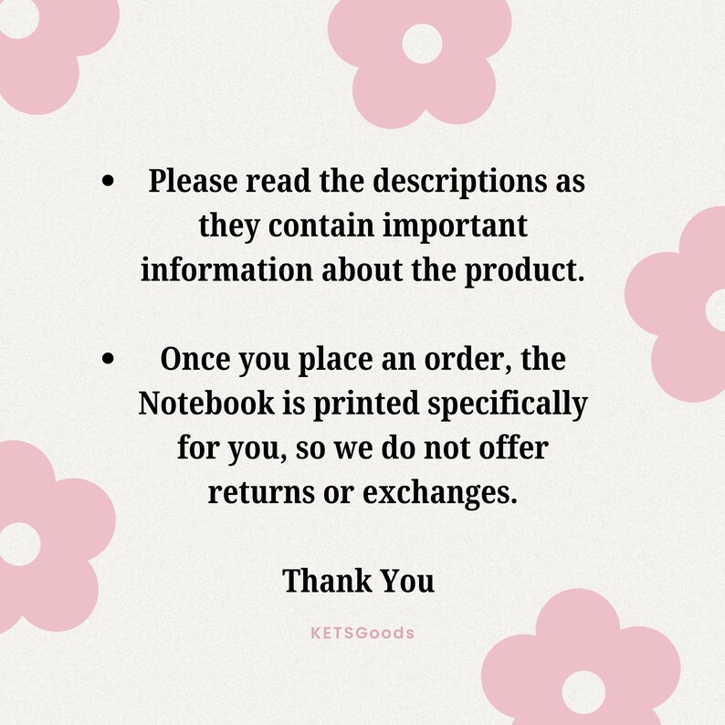 Floral Notebook Bow Journal Cute Notebook Pink Journal Blue Aesthetic ...