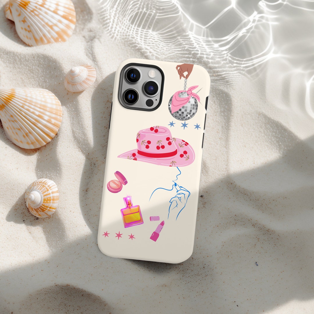 Coastal Cowgirl Phone Case Coquette Coastal Blue Case Coquette Pink ...
