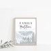 Adventure Awaits Family Traditions Sign and Cards, Woodland Baby Shower ...