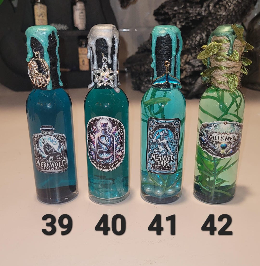 Mini Pocket Potions- Shot Style (designs 39-42 Out of 53) - Fidget ...